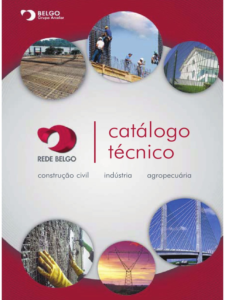 Catálogo de Ferros e Telas e Outros | PDF | Argamassa (alvenaria) | Aço