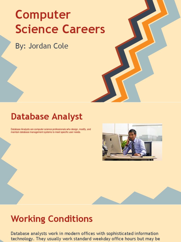 Computer Science Careers Presentation | PDF | Intelligence Analysis ...