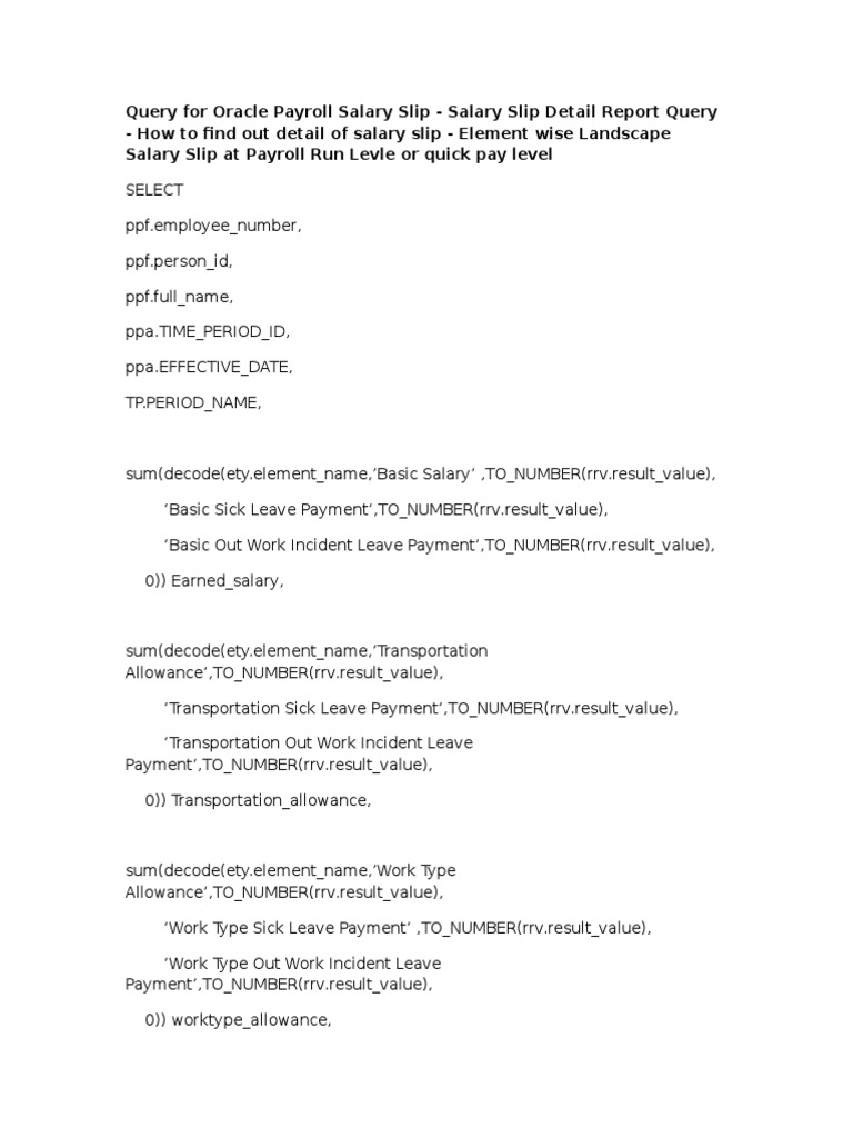 Hrms Queries | PDF | Human Resource Management | Software