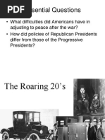 Crash Course US History 32 The Roaring 20s | PDF | Politics | History