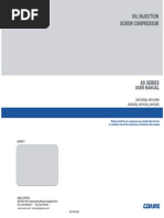 Screw Air Compressor Manual | PDF | Valve | Belt (Mechanical)