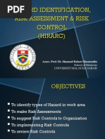 Hirarc Guideline | PDF | Risk | Hazards