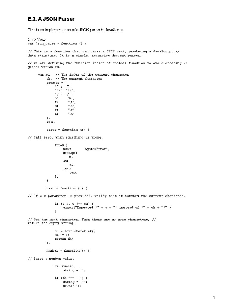 Javascript - The Good Parts | PDF | Json | Subroutine