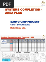 Visio-MECHANICAL COMPLETION FLOWCHART | PDF