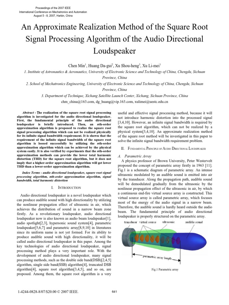 SQR Algo Dir Ls 07 | PDF | Distortion | Electronic Engineering