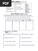 Past Perfect Reading Comprehension | PDF | Question | Syntax