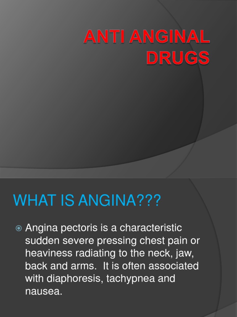 Anti Anginal Drugs | Angina Pectoris | Coronary Circulation
