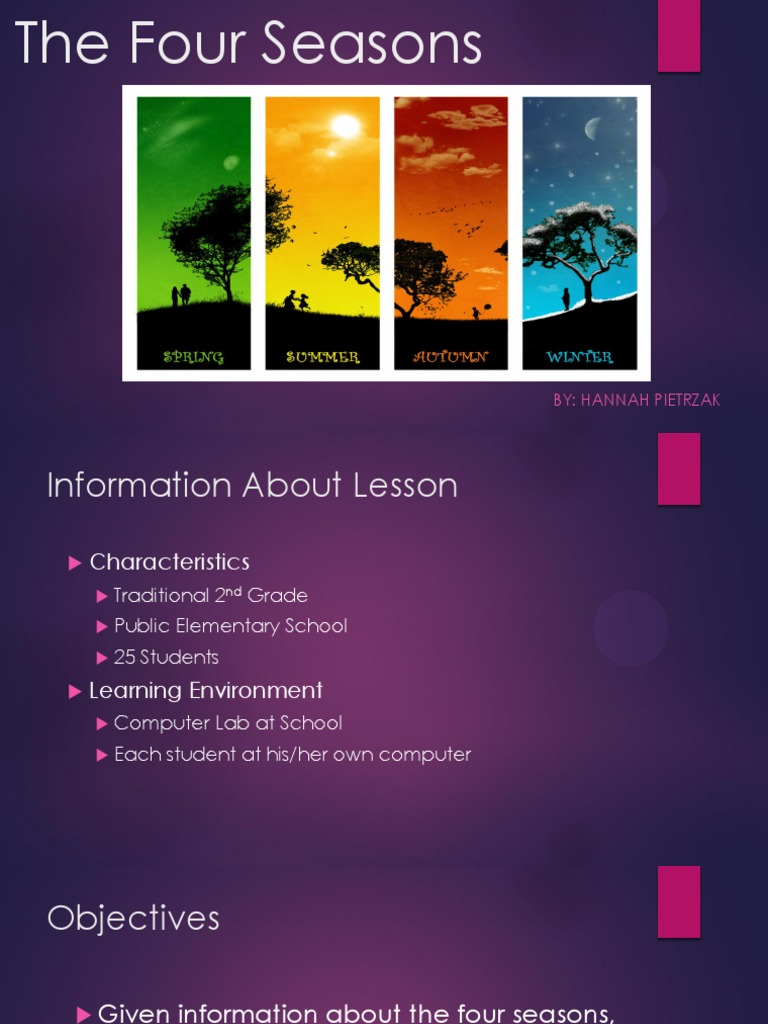 The Four Seasons | Download Free PDF | Rain | Autumn