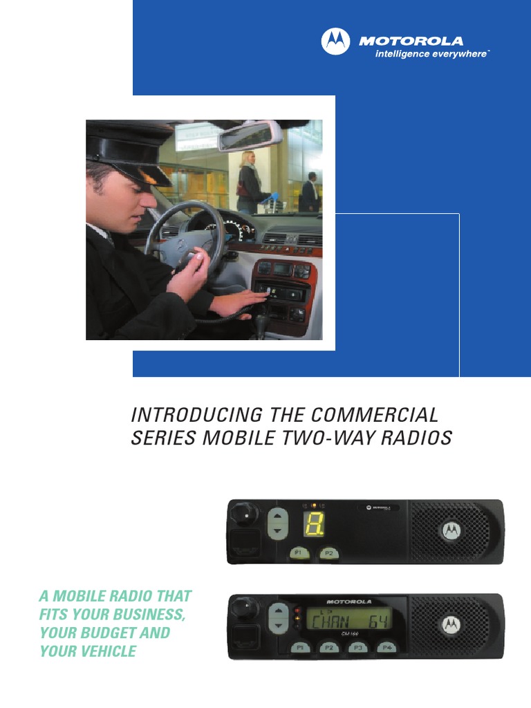 Motorola CM100 300 | PDF | Electronics | Telecommunications