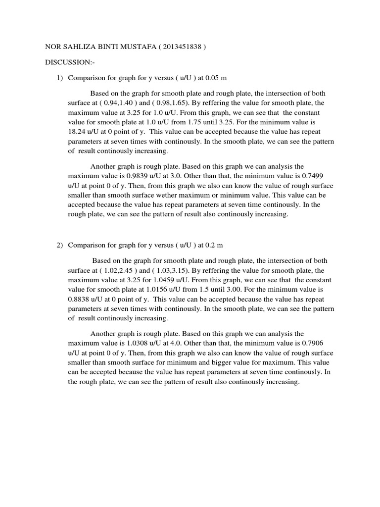 Flat Plate Boundary Layer | PDF | Laminar Flow | Boundary Layer
