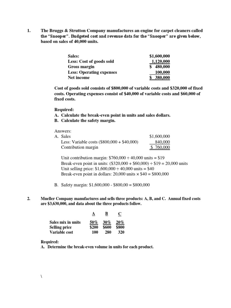 BEP Extra Examples | PDF