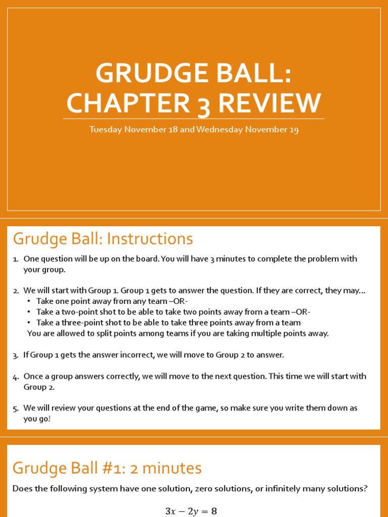 Grudge Ball | PDF