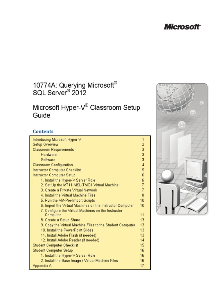 10774A Setup Guide | PDF | Hyper V | Operating System
