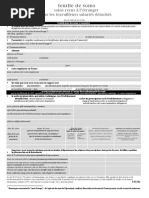 Feuille de Soins Mutuelle Des Far Maroc PDF | PDF | Maroc | Assurance