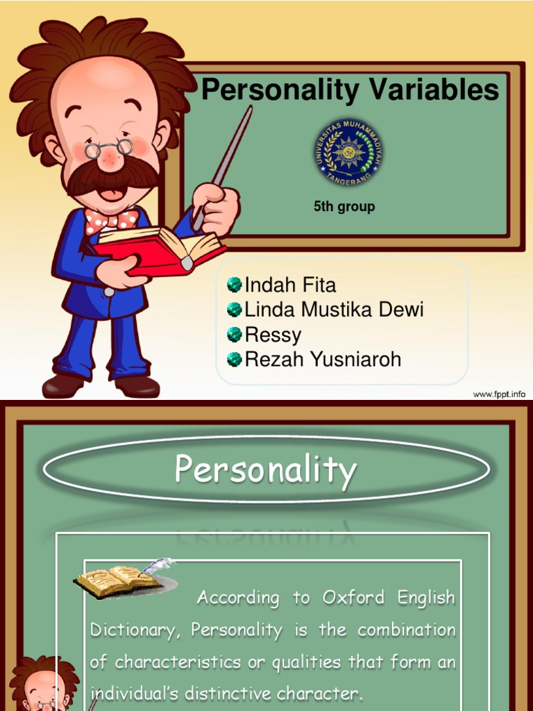 5th Group Personality Variable A2 4 | PDF