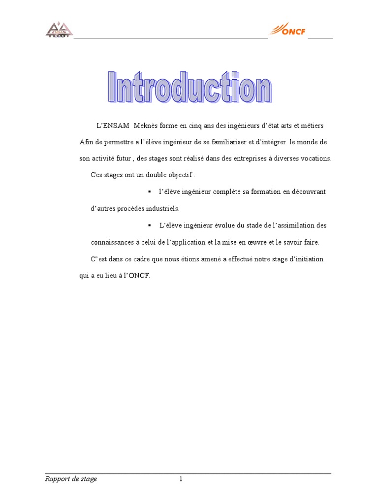 Rapport de Stage2 Ensam | PDF | Soudage | Construction