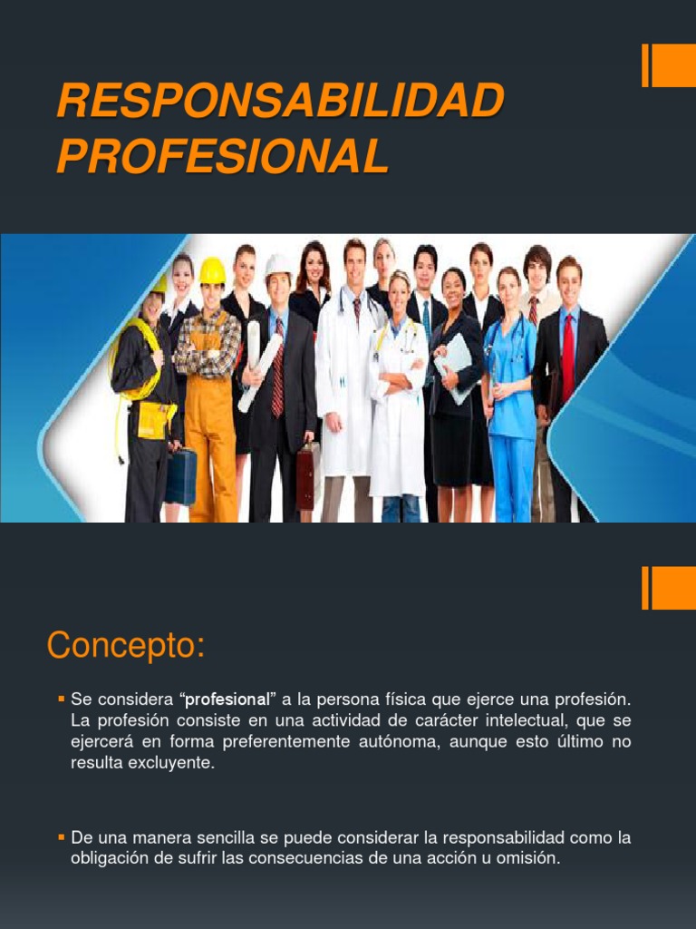 Responsabilidad Profesional | PDF | Derecho penal | Delito