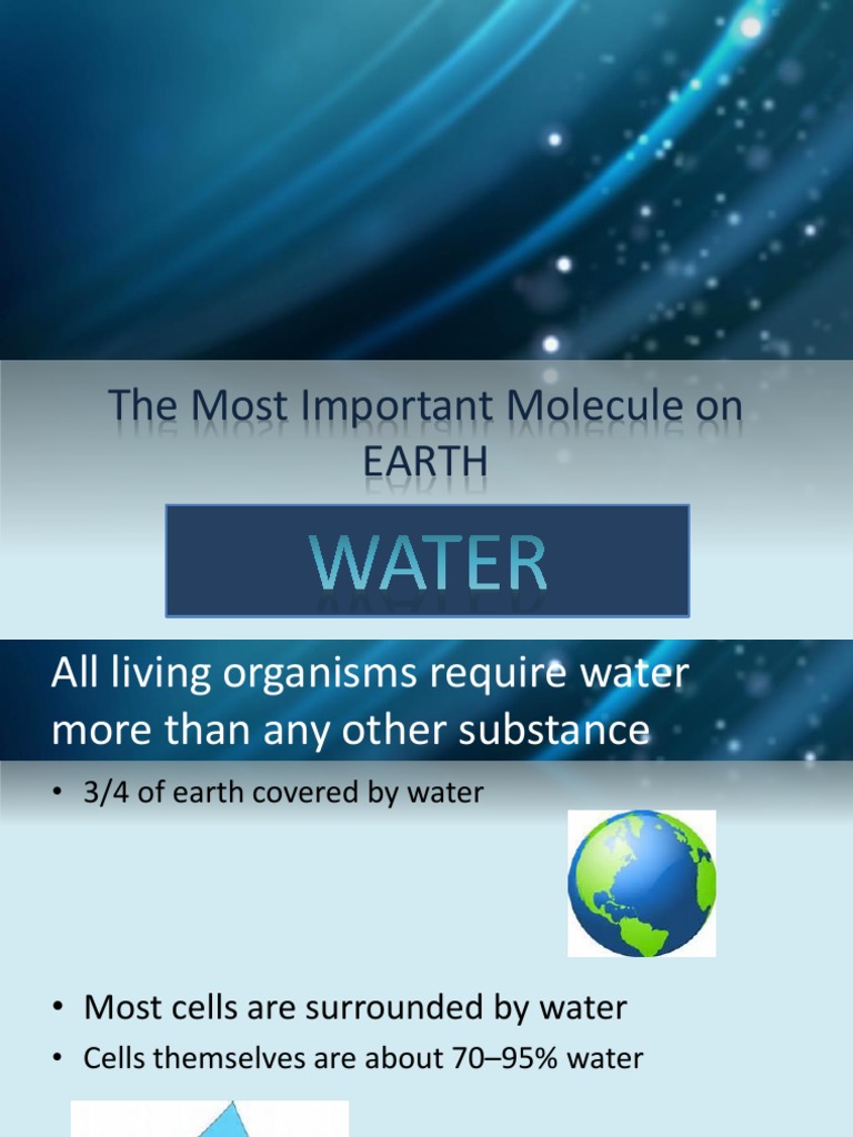 Essential Properties of Water for Life | PDF