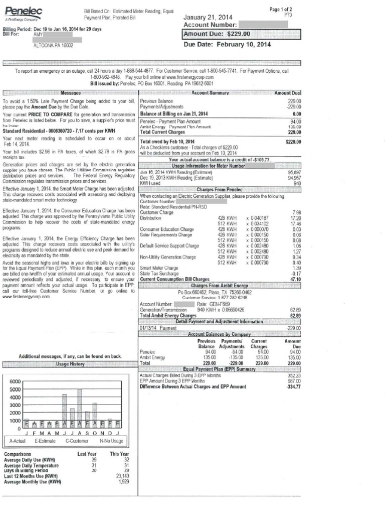 Pennsylvania - Penelec PDF | PDF