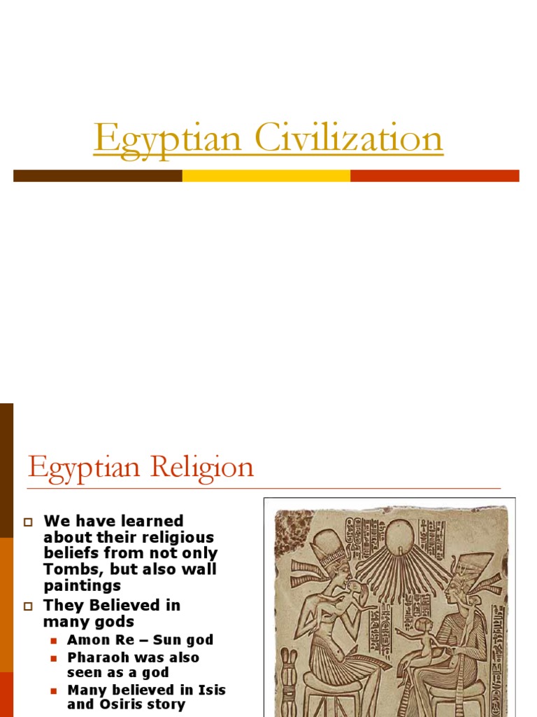 Egyptian Civilization PDF | Ancient Egyptian Religion | Ancient Egypt
