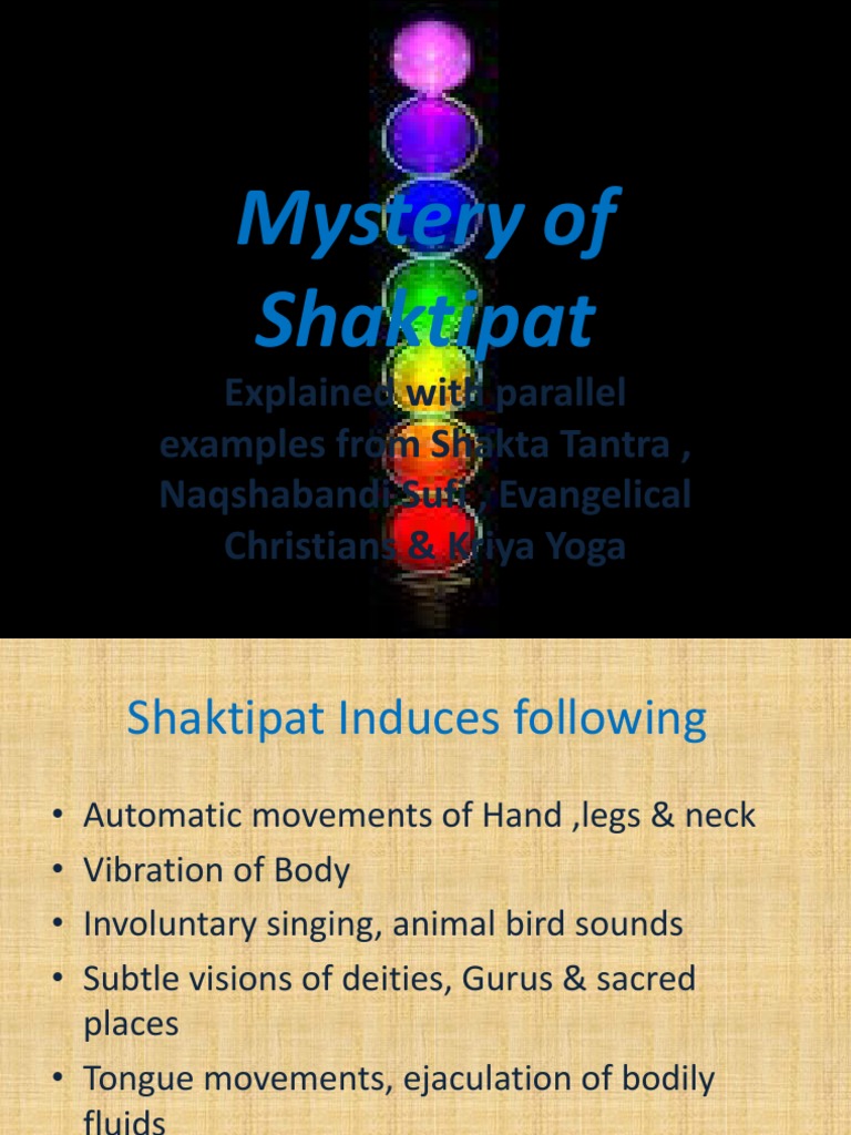 Shaktipat: Insights and Comparisons | PDF