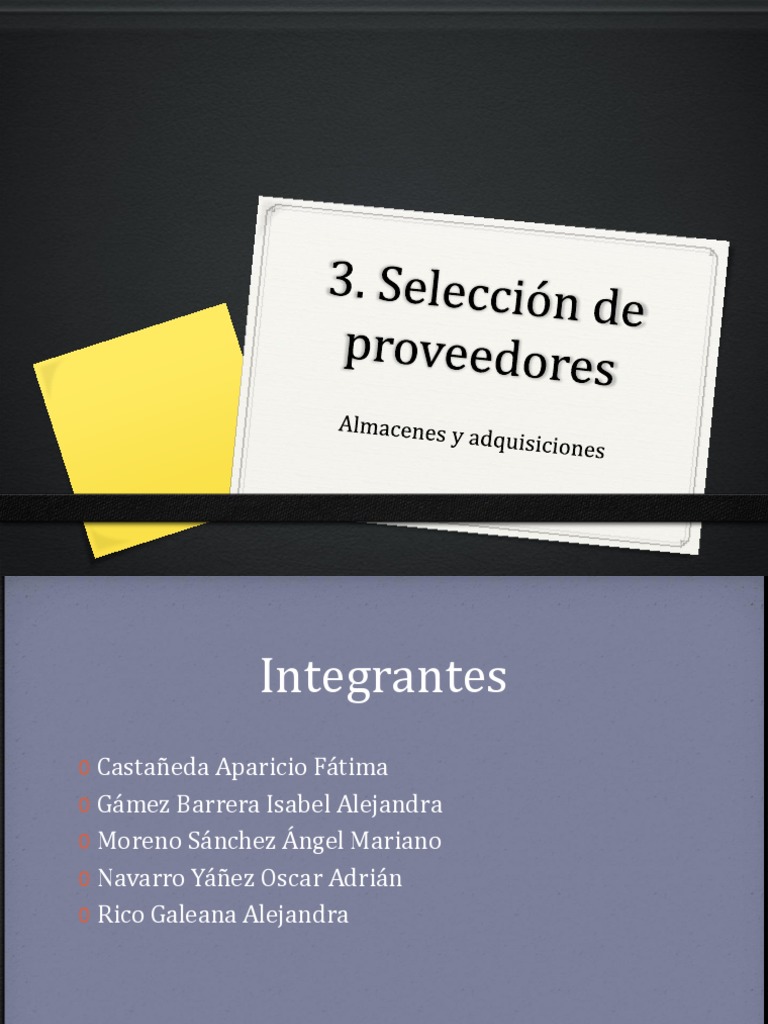 Selección de Proveedores | PDF | Subasta | Comercio electrónico