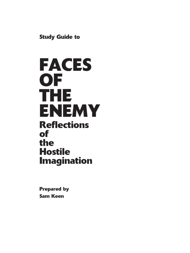Faces of The Enemy | PDF | Propaganda | Evil