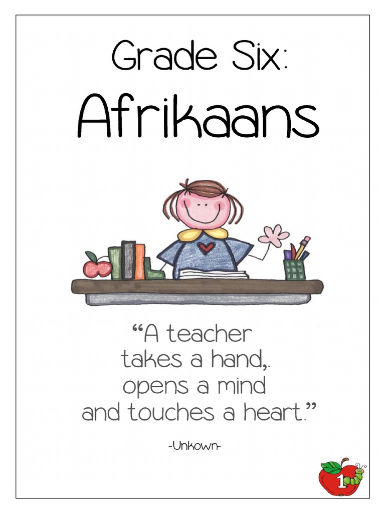 Afrikaans Cover Page PDF | PDF