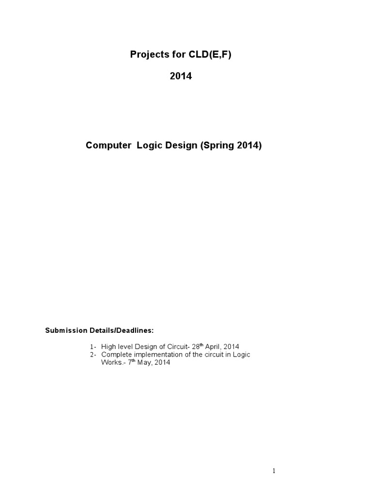CLD Project Files | PDF | Sonar | Input/Output