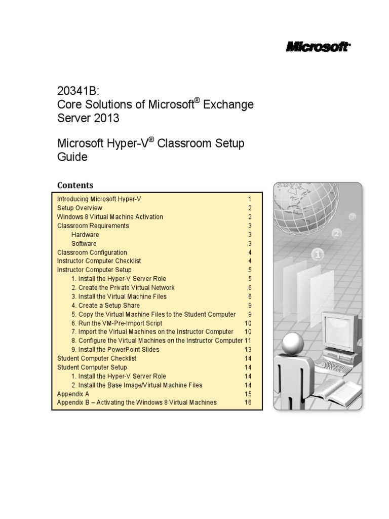 20341B SetupGuide | PDF | Hyper V | Computer File