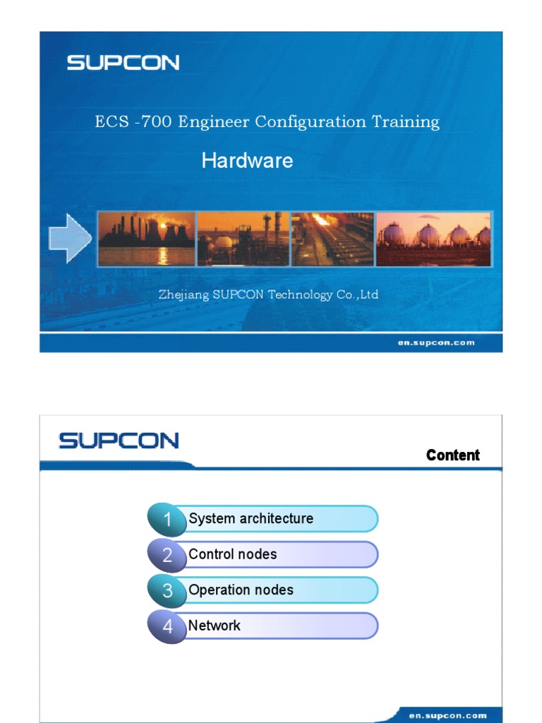 ECS 700 Hardware | PDF | Programmable Logic Controller | Input/Output