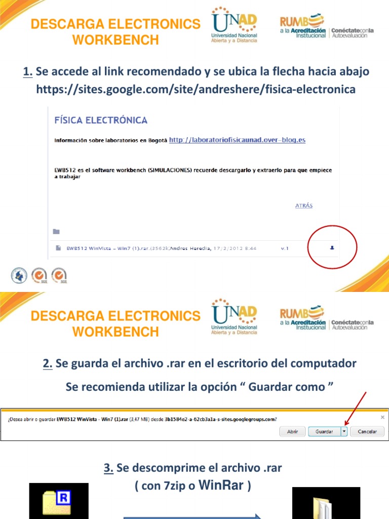 Descarga Electronics Workbench v2 | PDF