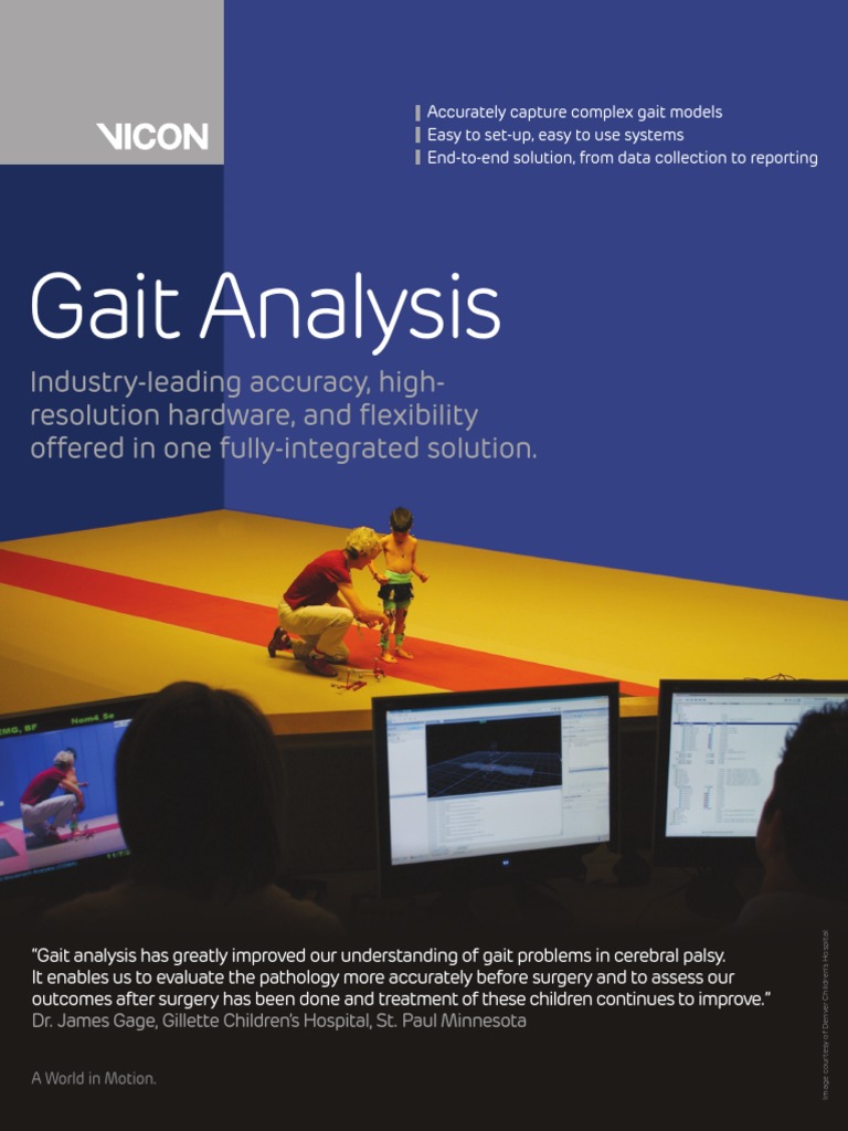 Gait Analysis | Download Free PDF | Electromyography | Software