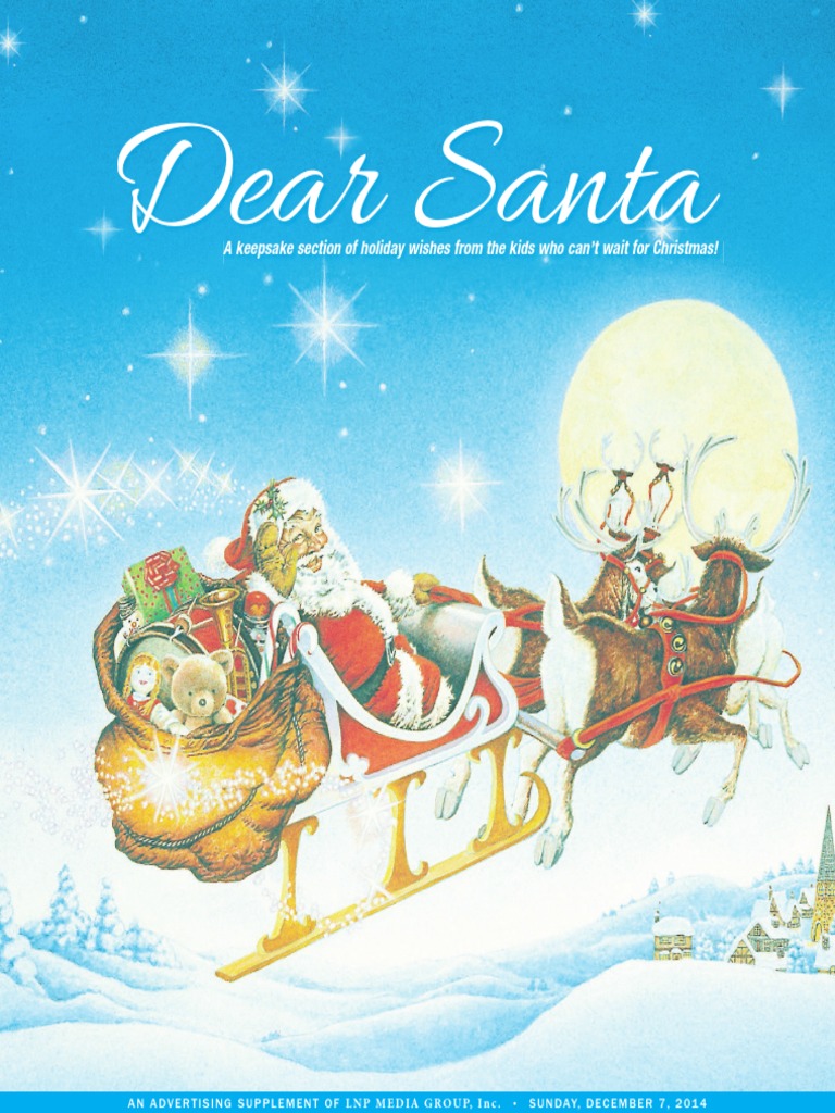 Dear Santa | PDF | Santa Claus | Christmas