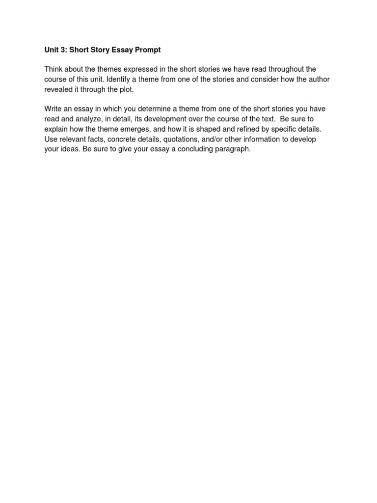 Analyzing Themes in Short Stories | PDF