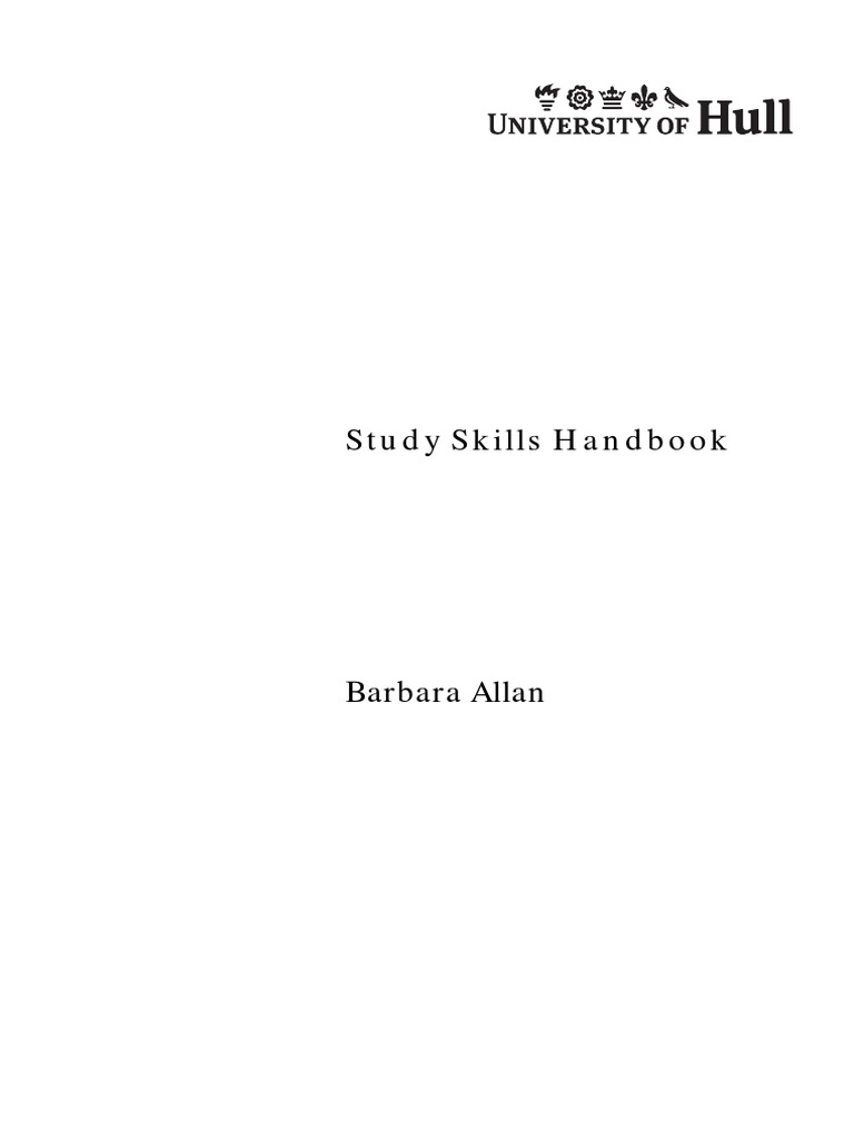 Study Skills Handbook | PDF | Educational Technology | Tutor