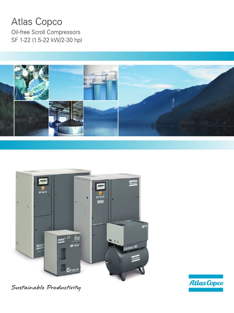 ATLAS COPCO COMPRESSORS.pdf | Gas Compressor | Gases