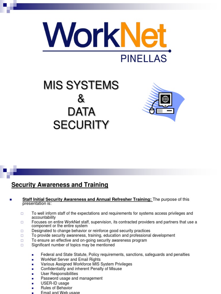 Mis Systems & Data Security | Download Free PDF | Computer Security ...