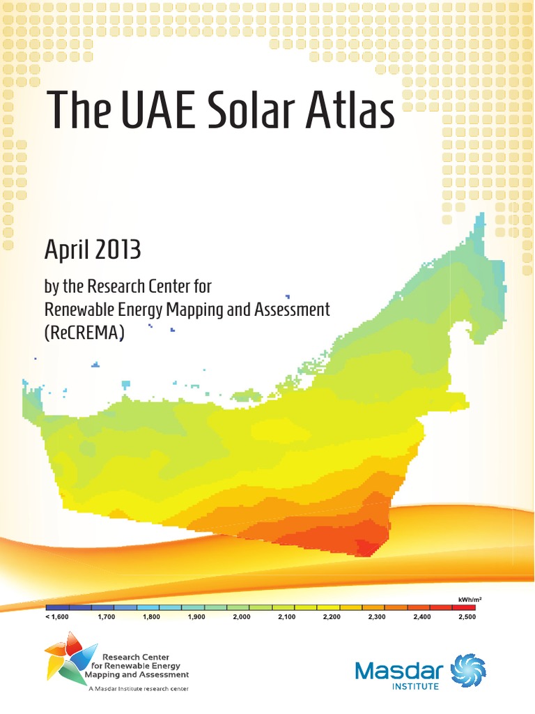 UAE Solar Resource | Solar Energy | Photovoltaics