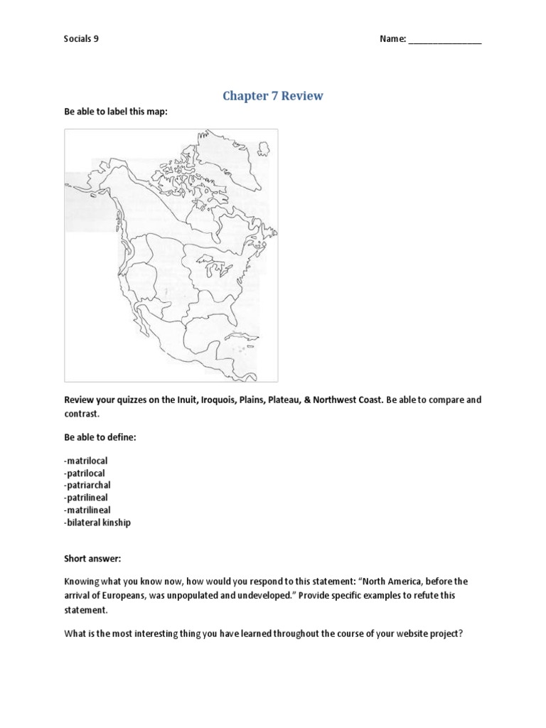 North American Indigenous Cultures Review | PDF