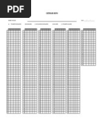 Baremo y Perfil. NEO-FFI. | PDF