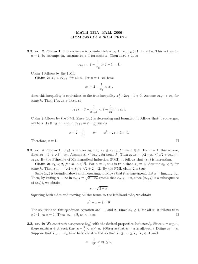 Analisis Real Robert G Bartle Terjemahan PDF Sequence Algebra