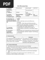 Infant Lesson Plans for Development | PDF
