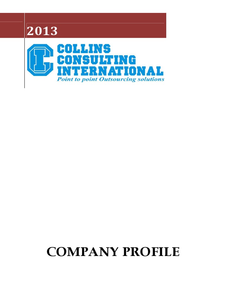 CCI Profile | PDF | Outsourcing | Business Process Outsourcing