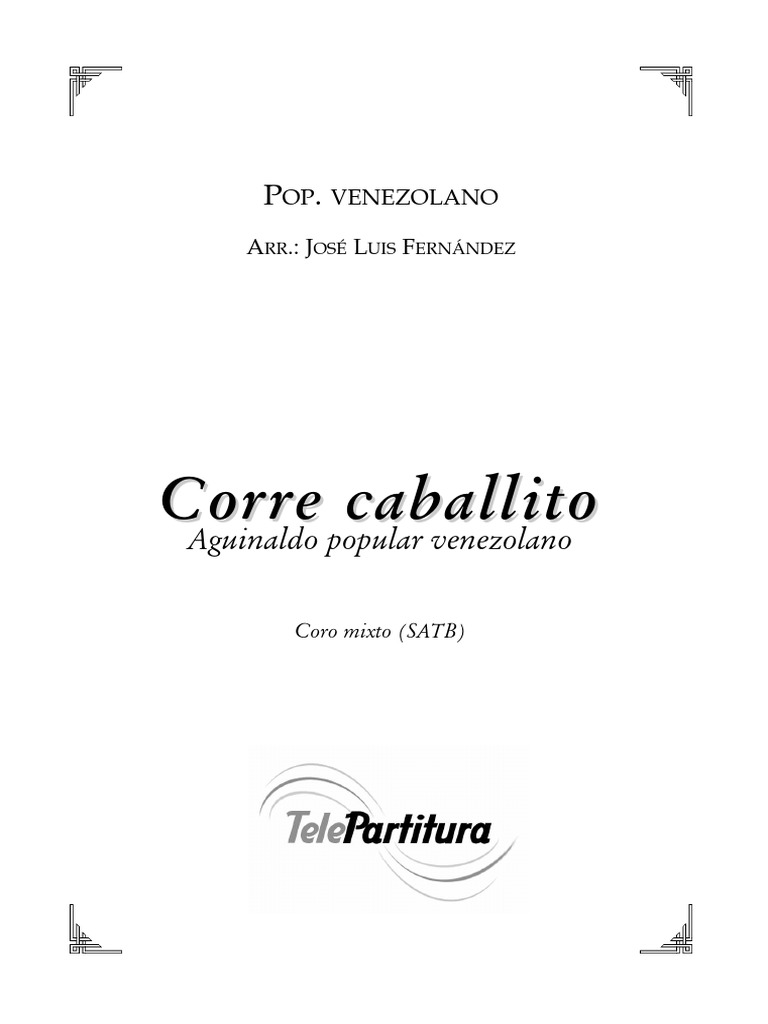 Corre, Caballito | PDF