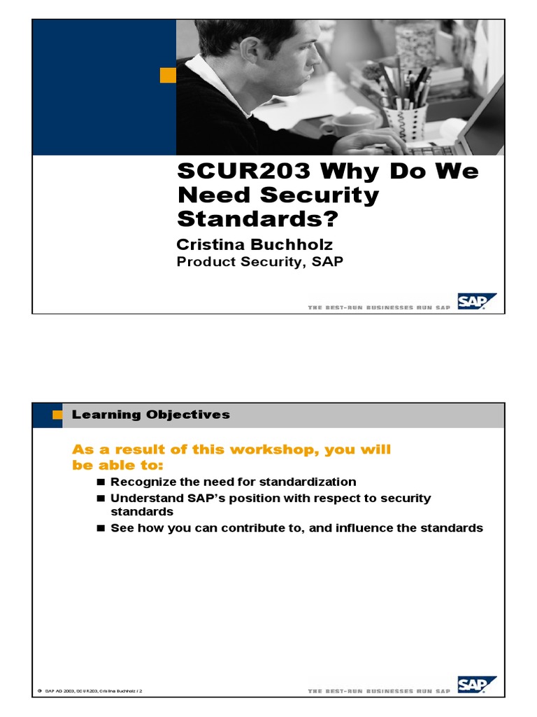 Why Do We Need Security Standards PDF | PDF | Soap | Information ...