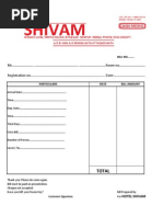 Hotel Lodge Bill Format Template | PDF | Receipt | Commerce
