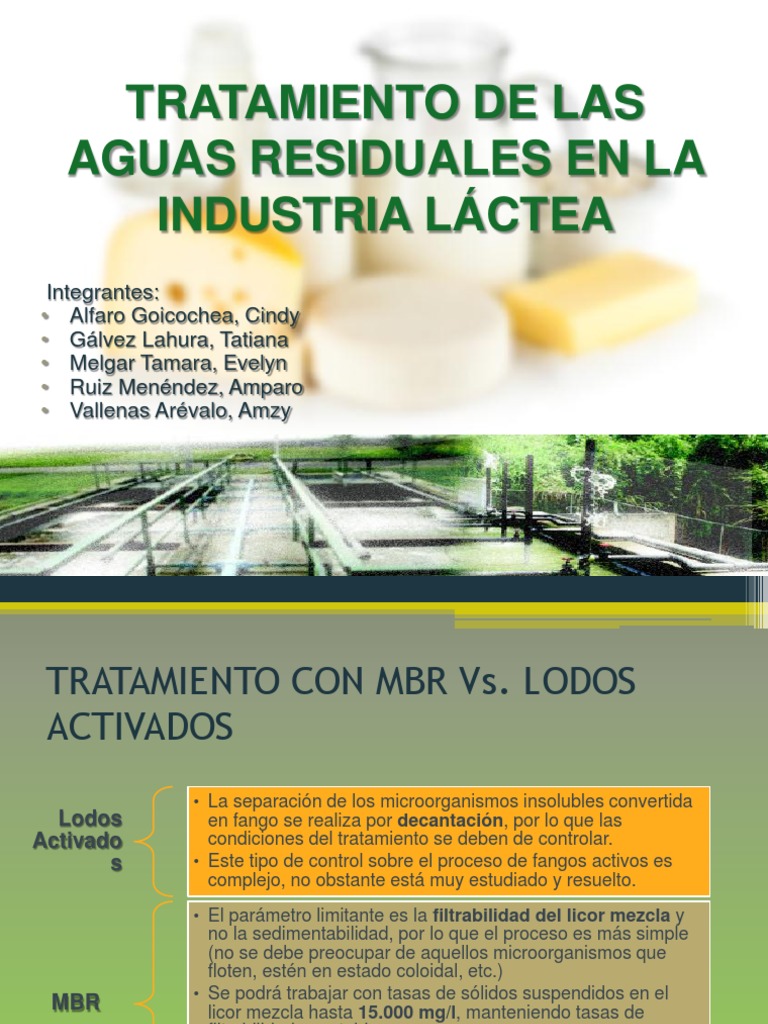 Ptar Industria Lactea Tato | PDF | Tratamiento de aguas residuales | Aguas residuales