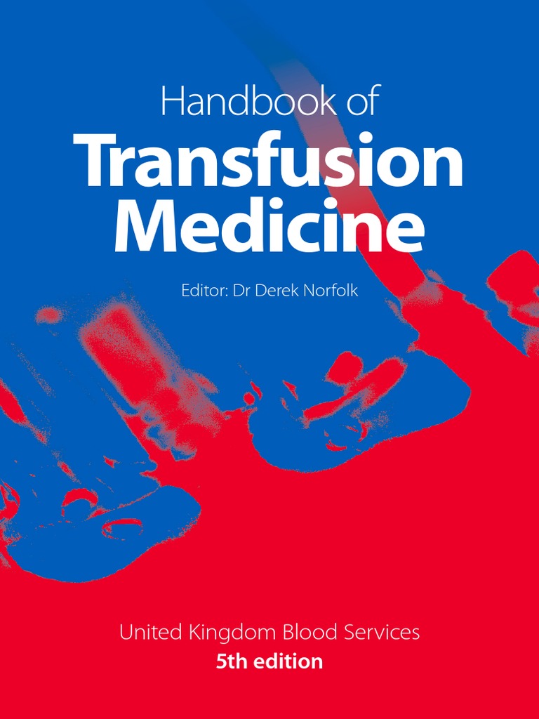 5th Handbook of Transfusion Medicine PDF | PDF | Blood Type | Blood ...
