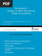 ECCS Examples To Eurocode 3 | PDF | Bending | Structural Load